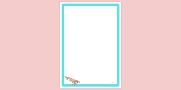 Shrimp Page Border