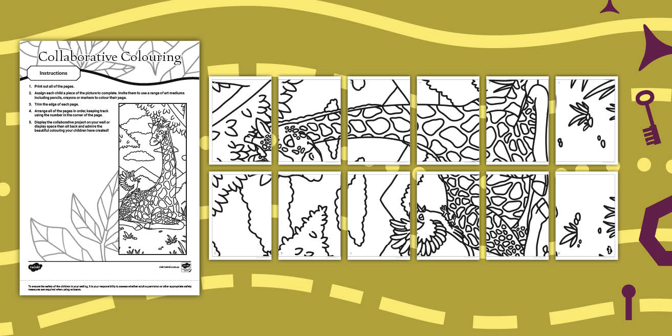 Collaborative Colouring to Support Teaching of Bev and Kev