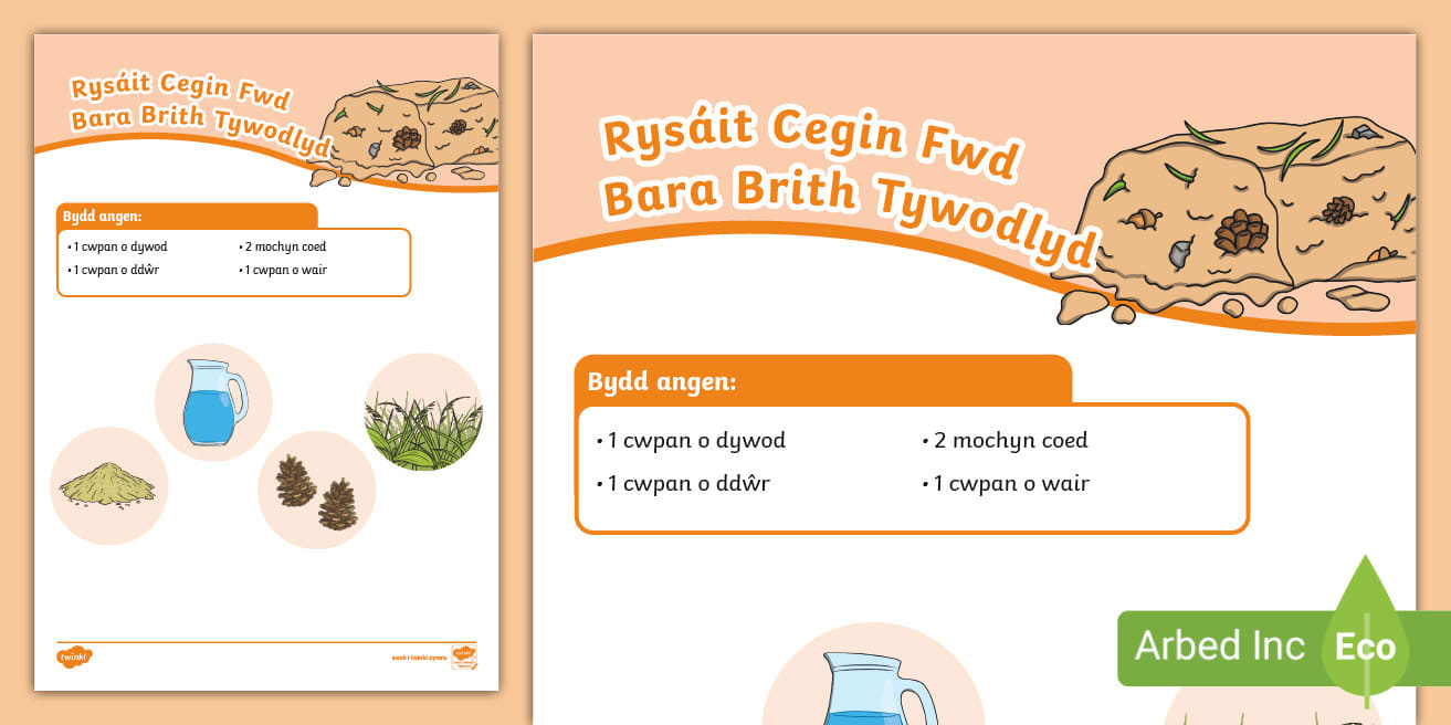 Rysáit Cegin Fwd: Bara Brith Tywodlyd