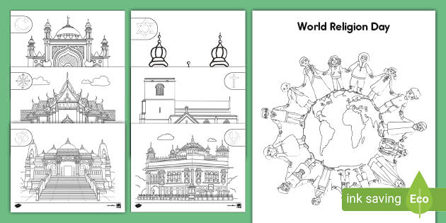 religion coloring pages for kids