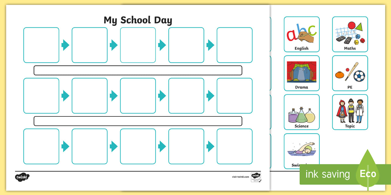 Individual Visual Timetable