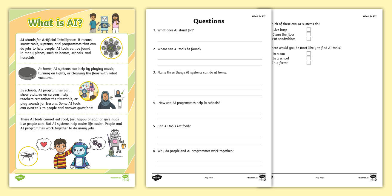 AI Reading Comprehension Resource