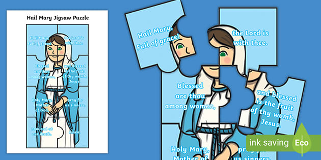 Catholic Hail Mary Puzzle