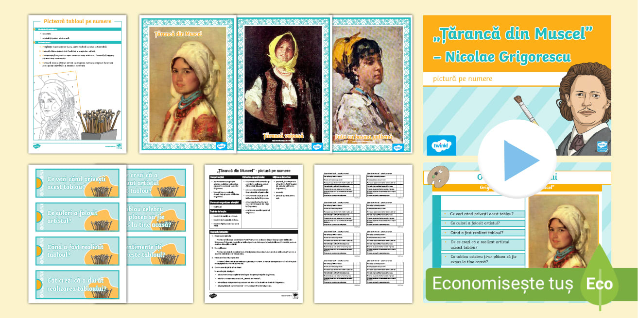 Ziua Națională a României – Activitate AVAP inspirată din picturile lui ...