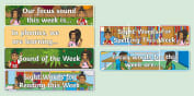 Twinkl Phonics Display Banners (teacher made) - Twinkl