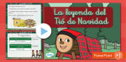Conte: La llegenda del Tió de Nadal - Català - Twinkl