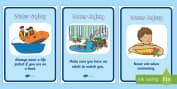 👉 Water Safety Posters - Twinkl Resources