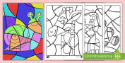 Cubism Craft Worksheets (creat de profesori) - Twinkl