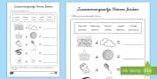 Compound Words Activity (Lehrer gemacht) - Twinkl