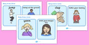 Body Actions Cards