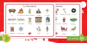 Tapiz de vocabulario: La Navidad