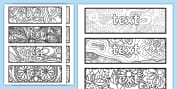 Editable Name Bookmarks - Primary Resources (Teacher-Made)