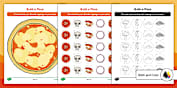 Pizza Parlor Build a Pizza Activity (Teacher-Made) - Twinkl