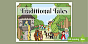 Traditional Tales Story Books with Activities - Twinkl