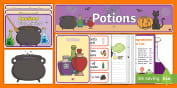 Witches and Wizards KS2 Topic Books - Twinkl