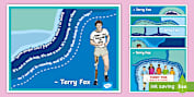 Terry Fox Inspirational Posters French