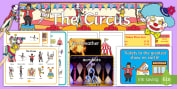Circus Story Books with Activities for Primary - Twinkl
