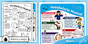 👉 Music Vocabulary Poster KS1 | Primary Music