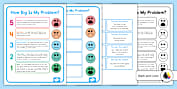 How Big is My Problem Chart | Problem-Solving | Twinkl USA