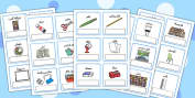 Classroom Objects Flashcards in English - ESL Resource