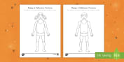Design A Halloween Costume Worksheets (Teacher-Made)