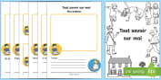All About Me French KS2 Booklet - Printable Resource