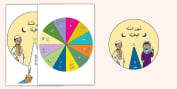 KS1 Islamic Months Spinning Wheel Activity - Twinkl