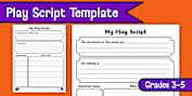 play script template for students