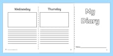 Diary Writing Checklist - Primary Resource (teacher made)