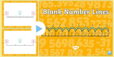 Numbers 0-10 Primary Resources, number lines, numberlines, count