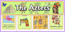 FREE! - Aztec Gods Colouring Sheets for Kids (teacher made)