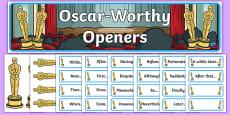 Adverb Openers Cards (teacher made)