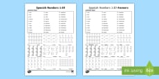 FREE! - Spanish Date Writing Worksheet - Months of the Year