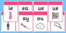 FREE! - Phase 5 Sound Button Word Cards (teacher made)