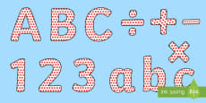 KS2 Display Lettering Primary Resources, Display Lettering, KS2