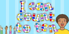 Ready Made 'I Can Count to Twenty' Display Pack - ready made
