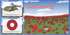 Why We Wear Poppies on Remembrance Day — PowerPoint for Kids