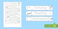 FREE! - Days of the Week Matching Game to Support Teaching on The Very ...