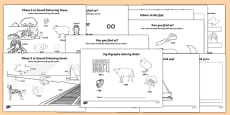 Phase 3 Worksheets - Primary Phonics Resources
