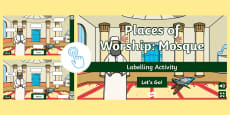 Places of Worship Muslim Mosques KS1 PowerPoint