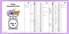 Year 4 Arithmetic Tests (teacher made)