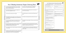 Year 2 Reading Assessments Pack - formative, summative, diagnostic, fiction