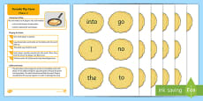 Phase 2 Phonics Pancake Flip Game