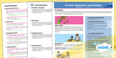 Y4 Computing Animation Primary Resources - Computing