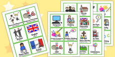 FREE! - Visual Timetables KS2 - Planning Resources
