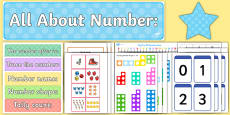 Printable Numbers 1-20 (teacher made)