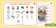 FREE! - Classroom Objects Flashcards in English - ESL Resource
