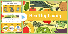 Healthy Eating Reading Comprehension Assessment Activity