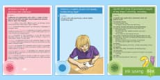 KS2 Level Y6 Writing Examples - I Can Statements