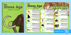 Stone Age Food Lesson PowerPoint - stone age, food, history, ppt